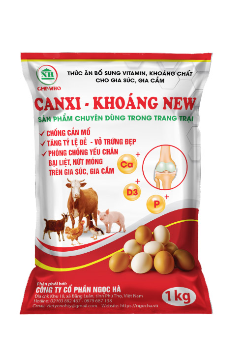 CANXI - KHOÁNG NEW - Công ty Cổ phần Ngọc Hà